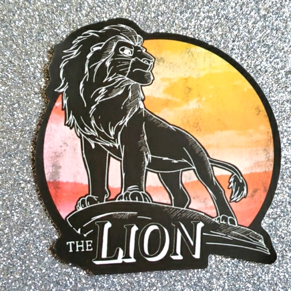 Disney | Design | King Simba Disney Waterproof Sticker Lion King | Poshmark